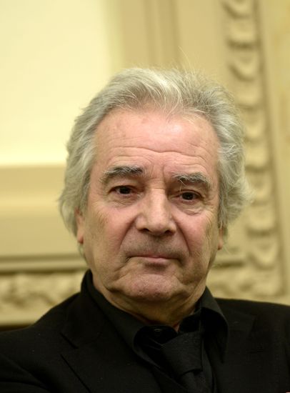 Actor Pierre Arditi Attending Press Conference Editorial Stock Photo ...
