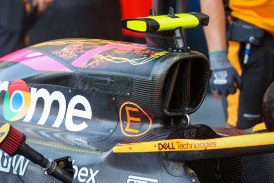 Air Intake Mclaren F1 Team Mcl36 Editorial Stock Photo - Stock Image ...