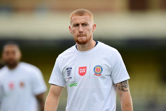 Matt Worthington Yeovil Town Ahead Vanarama Editorial Stock Photo ...