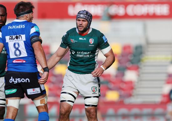 Matt Rogerson Captain London Irish During Editorial Stock Photo - Stock ...