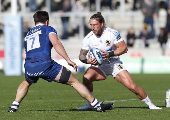 Exeter Chiefs Player Stuart Hogg Takes Editorial Stock Photo - Stock ...