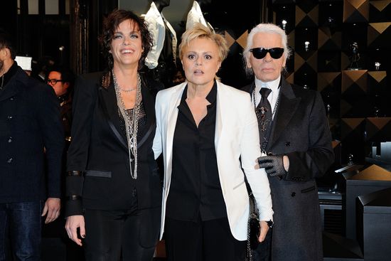 Muriel Robin Karl Lagerfeld Attending Karl Editorial Stock Photo ...