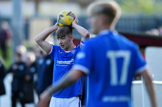 Robbie Fraser Rangers Action Editorial Stock Photo - Stock Image ...