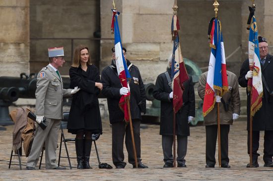 Carole Bouquet Attending National Homage Ceremony Editorial Stock Photo ...
