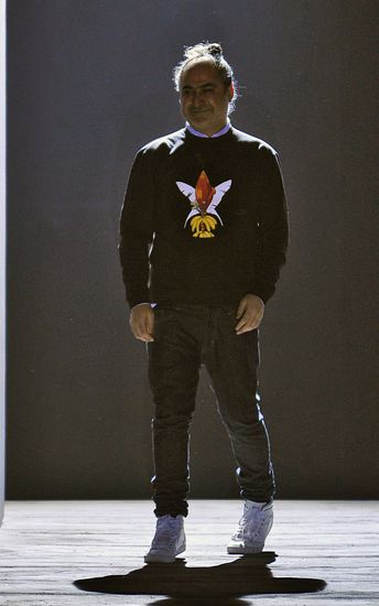 Designer Hakaan Yildirim Appears On Runway Editorial Stock Photo ...