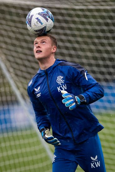 Kieran Wright Training Ahead Tomorrows Scottish Editorial Stock Photo ...