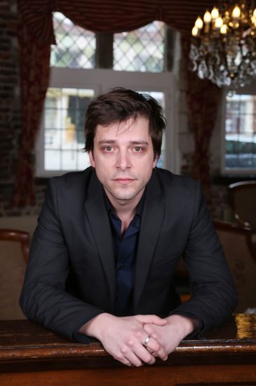 Julien Baumgartner Poses Our Photographer During Editorial Stock Photo ...