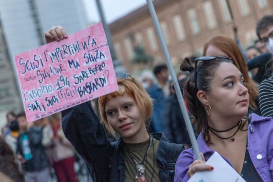 Women Demonstrate During Protest Organized By Editorial Stock Photo ...