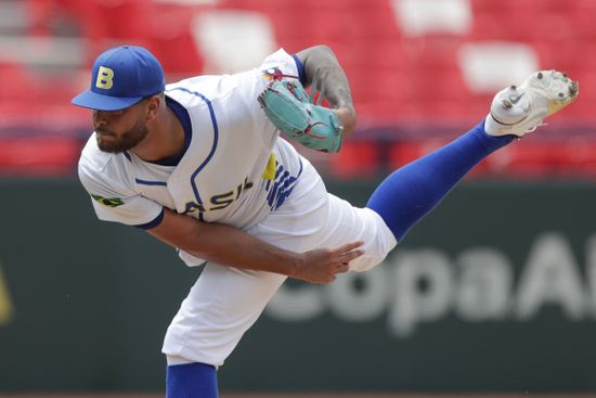 Heitor Tokar Pitcher Brazil Throws During Editorial Stock Photo - Stock ...