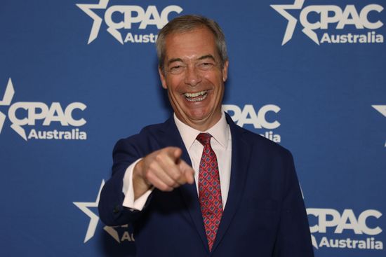 Nigel Farage Poses Photo On Media Editorial Stock Photo - Stock Image ...