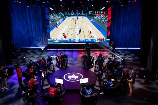 Players Western Eastern Conference Team Compete Editorial Stock Photo ...