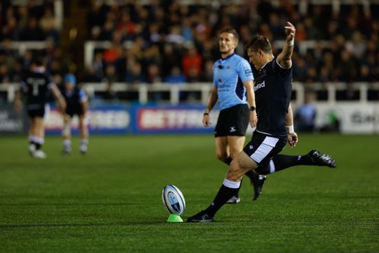 Tian Schoeman Newcastle Falcons Slots Conversion Editorial Stock Photo ...