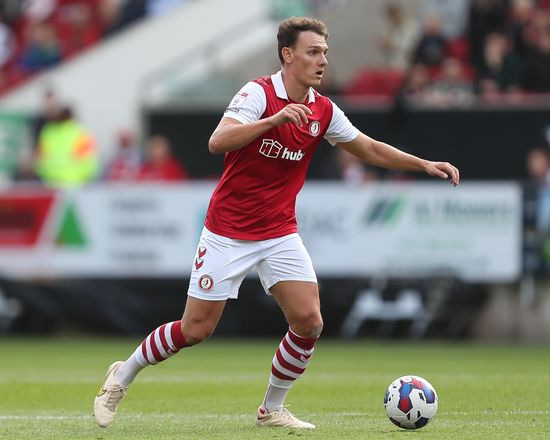 Kal Naismith Bristol City Mandatory Byline Editorial Stock Photo ...