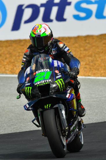 Franco Morbidelli Italian Motorcycle Racer 21 Editorial Stock Photo ...