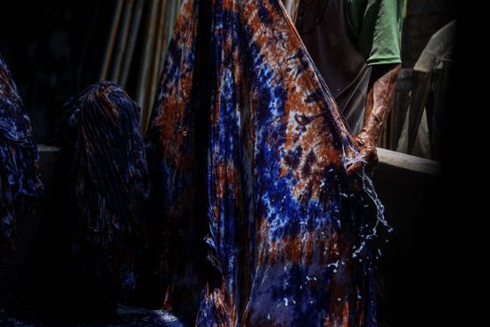 Worker Doing Dying Coloring Process Make Editorial Stock Photo - Stock ...