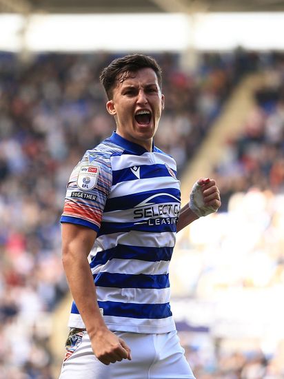 Tom Mcintyre Reading Fc Celebrates After Editorial Stock Photo - Stock ...