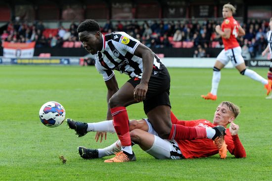 Aribim Pebble Grimsby Town Battles Ball Editorial Stock Photo - Stock ...