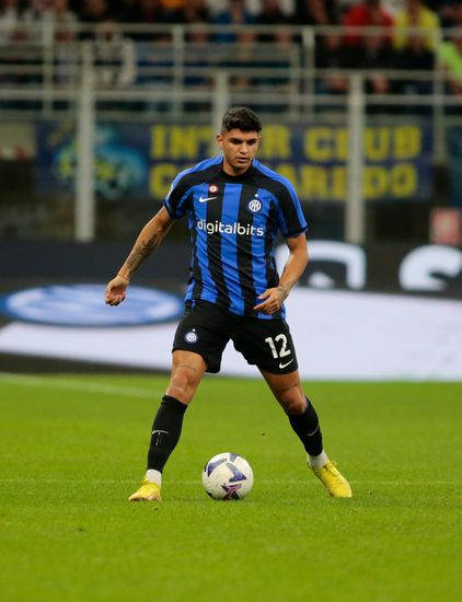 Raoul Bellanova Fc Inter During Italian Editorial Stock Photo - Stock ...