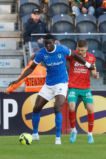 Genks Paul Onuachu Oostendes Anton Tanghe Editorial Stock Photo - Stock ...