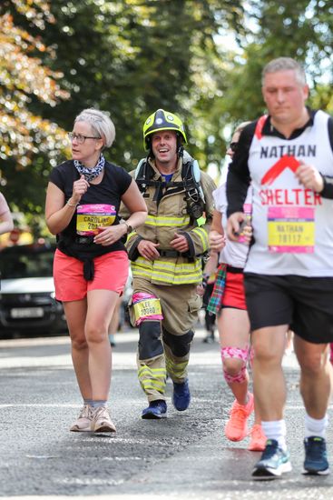 Runner Firefighter Uniform Roath Park Editorial Stock Photo - Stock ...