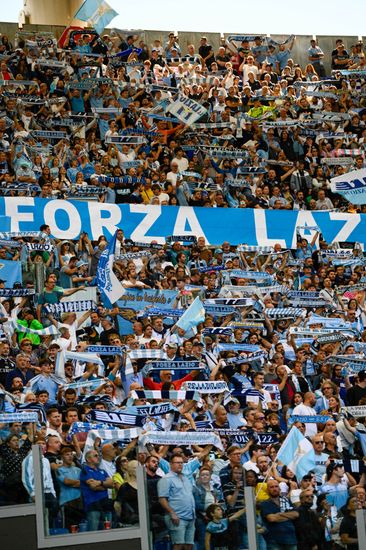 Ss Lazio Fans During Italian Football Editorial Stock Photo - Stock ...