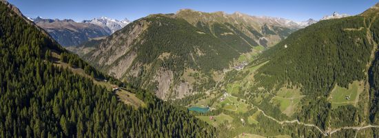 Binntal Binna Reservoir Ze Binne Aerial Editorial Stock Photo - Stock ...