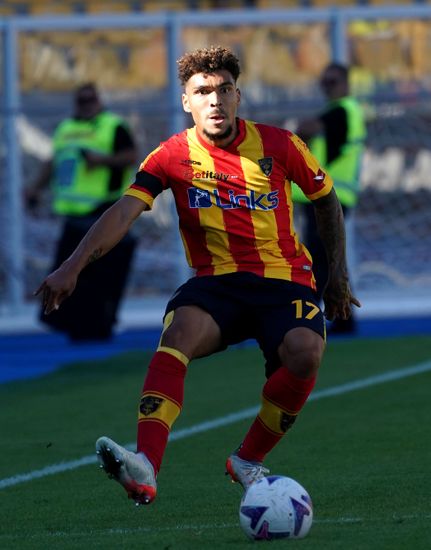 Valentin Gendrey Us Lecce During Serie Editorial Stock Photo - Stock ...