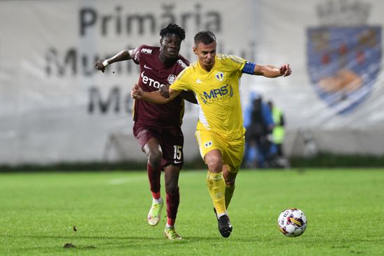 Valentin Ticu R Emmanuel Yeboah L Editorial Stock Photo - Stock Image ...