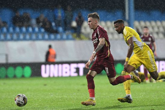 Claudiu Petrila Action During Romania Superliga1 Editorial Stock Photo ...