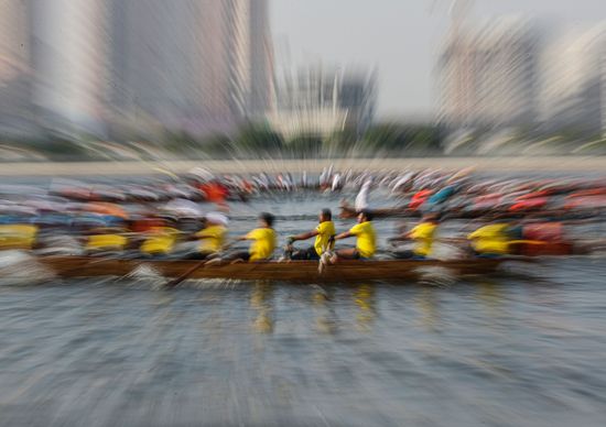Slow Shutter Speed Zoom Effect Shows Editorial Stock Photo - Stock ...