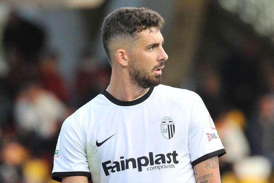 Fabrizio Caligara Player Ascoli During Match Editorial Stock Photo ...