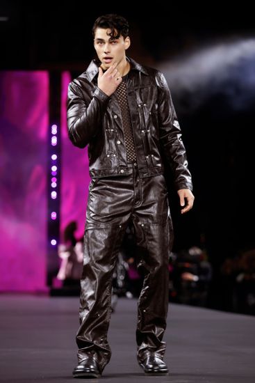 British Model Jacob Rott Presents Creation Editorial Stock Photo ...