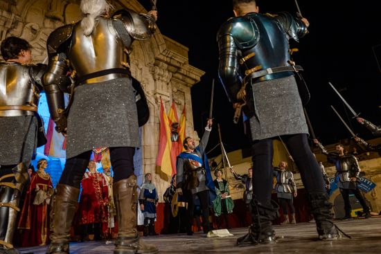 Appearing During Investiture Ceremony Knights Challenge Editorial Stock ...
