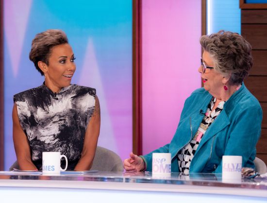 Kelly Holmes Dame Prue Leith Editorial Stock Photo - Stock Image ...