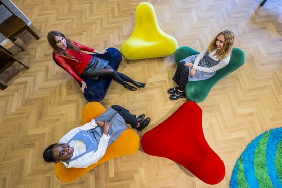 Marc Newson Five Bucky Chairs Designed Editorial Stock Photo - Stock ...