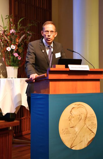 Thomas Perlmann Secretary Nobel Committee Physiology Editorial Stock ...