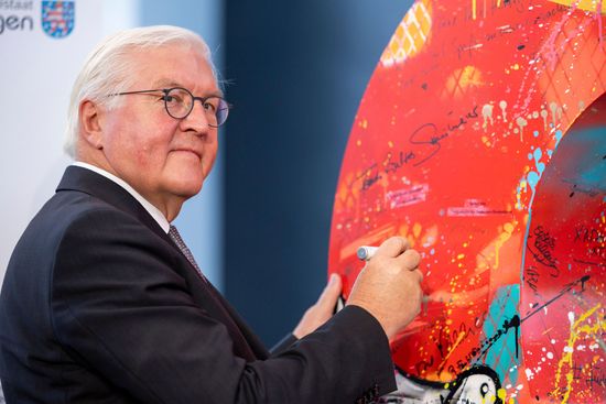 Federal President Frankwalter Steinmeier German Unity Editorial Stock ...