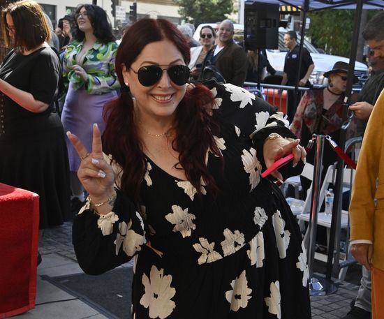Singer Carnie Wilson Attends Hollywood Walk Editorial Stock Photo ...