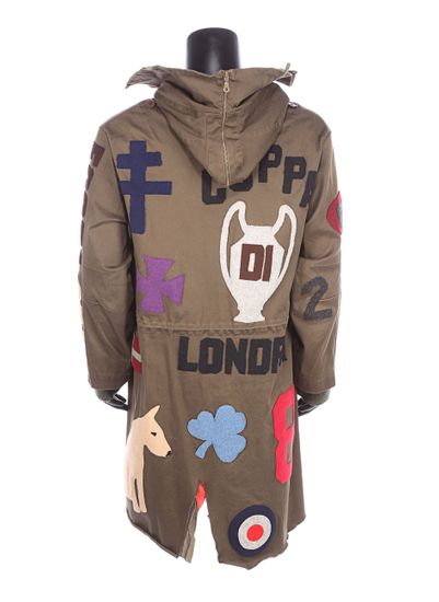 Liam Gallaghers Stageworn Parka Editorial Stock Photo - Stock Image ...