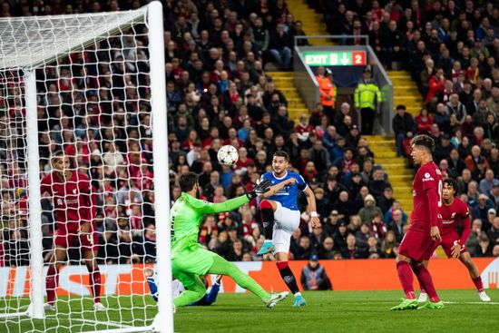 Liverpool Goalkeeper Alisson Becker Saves Antonio Editorial Stock Photo ...