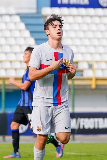 Victor Barbera Fc Barcelona Celebrates After Editorial Stock Photo ...