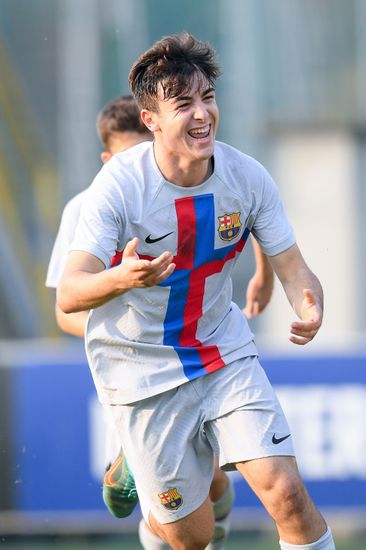 Victor Barbera Fc Barcelona Celebrates After Editorial Stock Photo ...