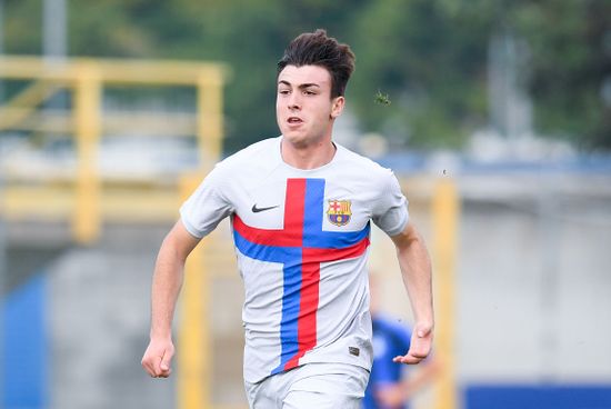 Victor Barbera Fc Barcelona During Uefa Editorial Stock Photo - Stock ...