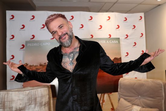 Puerto Rican Singer Pedro Capo Gestures Editorial Stock Photo - Stock ...