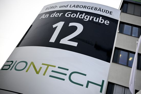 Exterior View German Biotechnology Company Biontech Editorial Stock ...