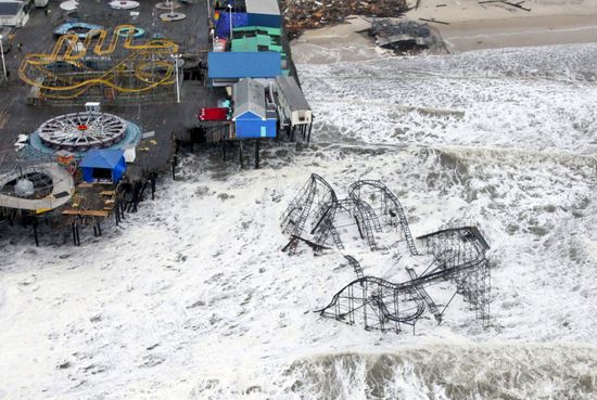 Aerial Views Damage Caused By Hurricane Editorial Stock Photo - Stock ...