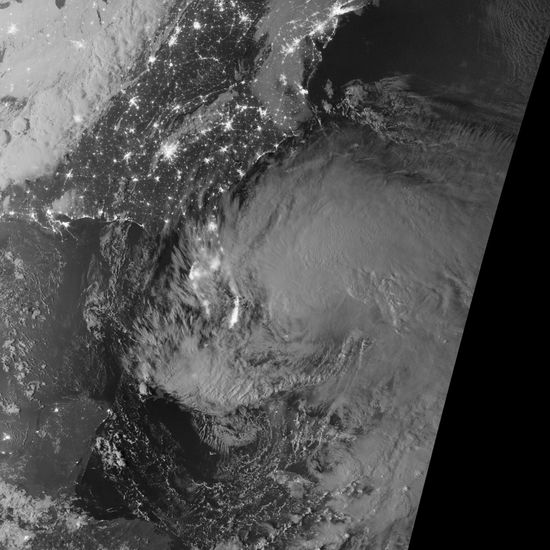 This Satellite Image Shows Cloud Tops Editorial Stock Photo - Stock ...