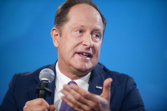 Us Ambassador Poland Mark Brzezinski During Editorial Stock Photo ...
