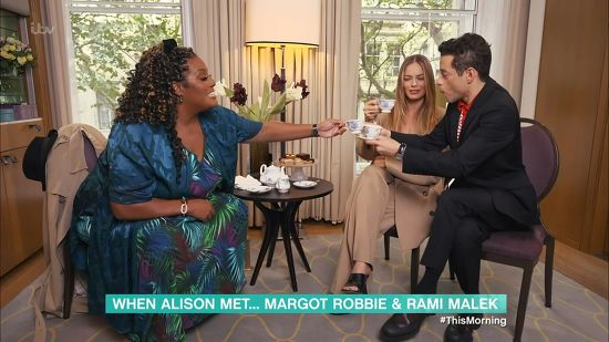 Alison Hammond Margot Robbie Rami Malek Editorial Stock Photo - Stock ...