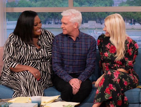 Alison Hammond Phillip Schofield Holly Willoughby Editorial Stock Photo ...